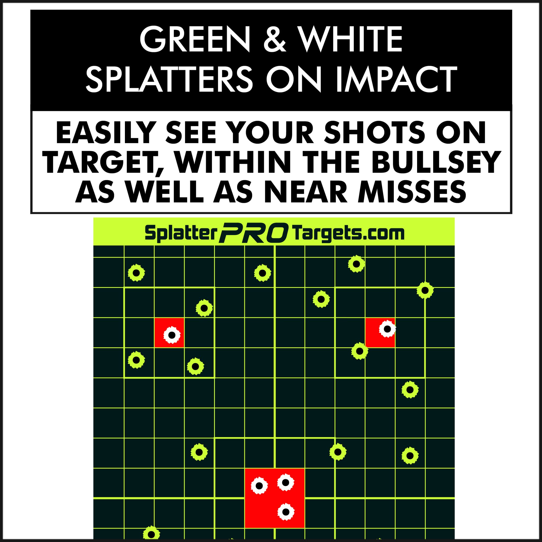 Bulk Seconds -12x18 Target Mix (500) | Specials & Seconds | Splatter ...