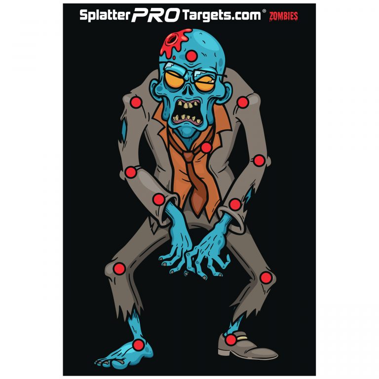 Zombie 1 - Fluorescent Targets - Splatter PRO Targets