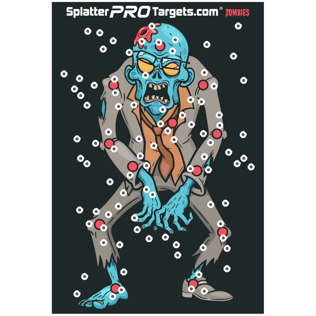 Bulk Seconds -12 x 18 Zombie 1 and Zombie 2 - Splatter PRO Targets