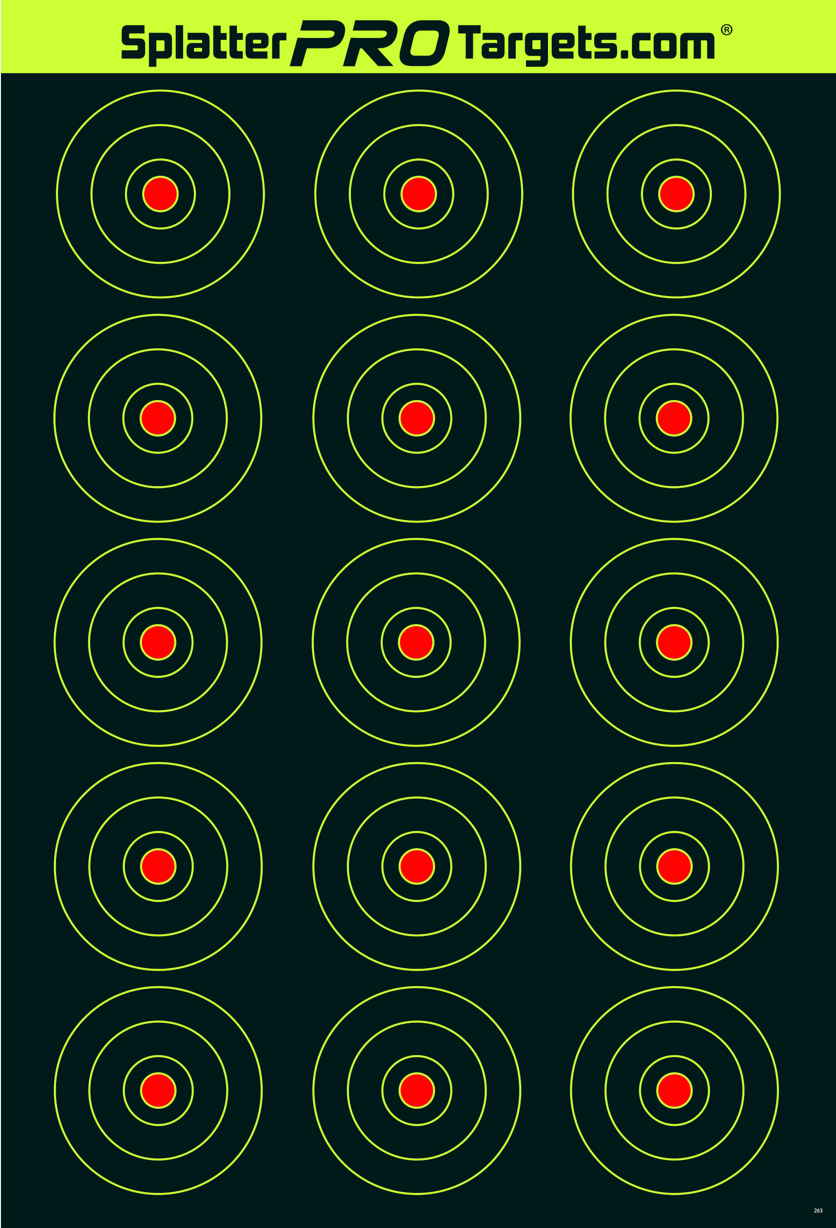How to Order - Splatter PRO Targets