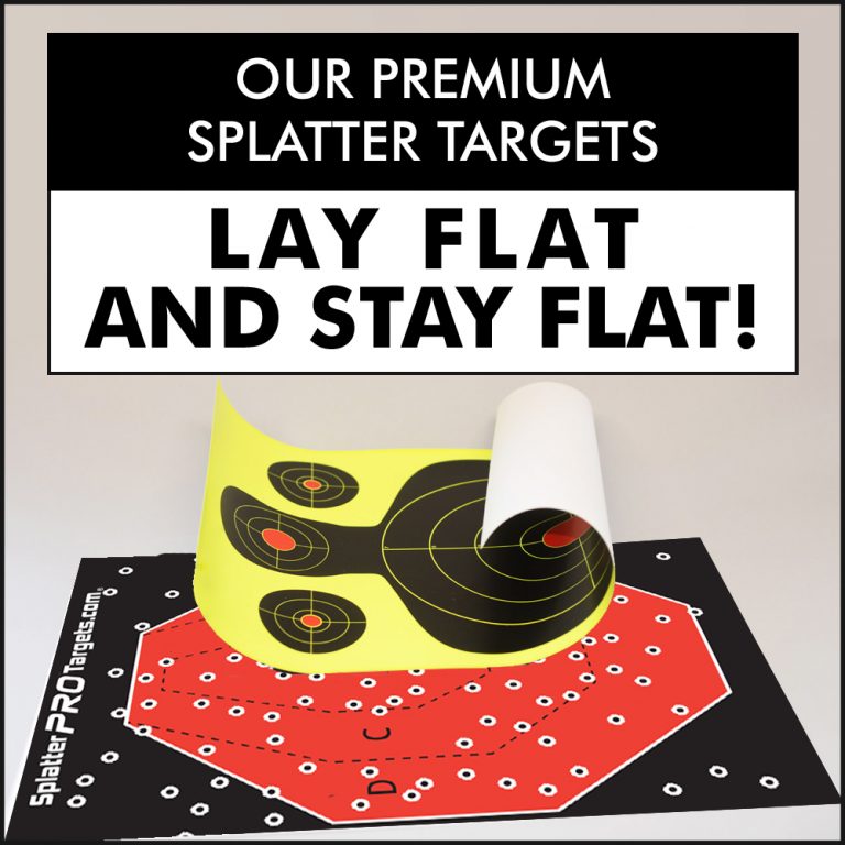 Bulk 12×18 IPSC Eu Style - Bulk Targets - Splatter PRO Targets